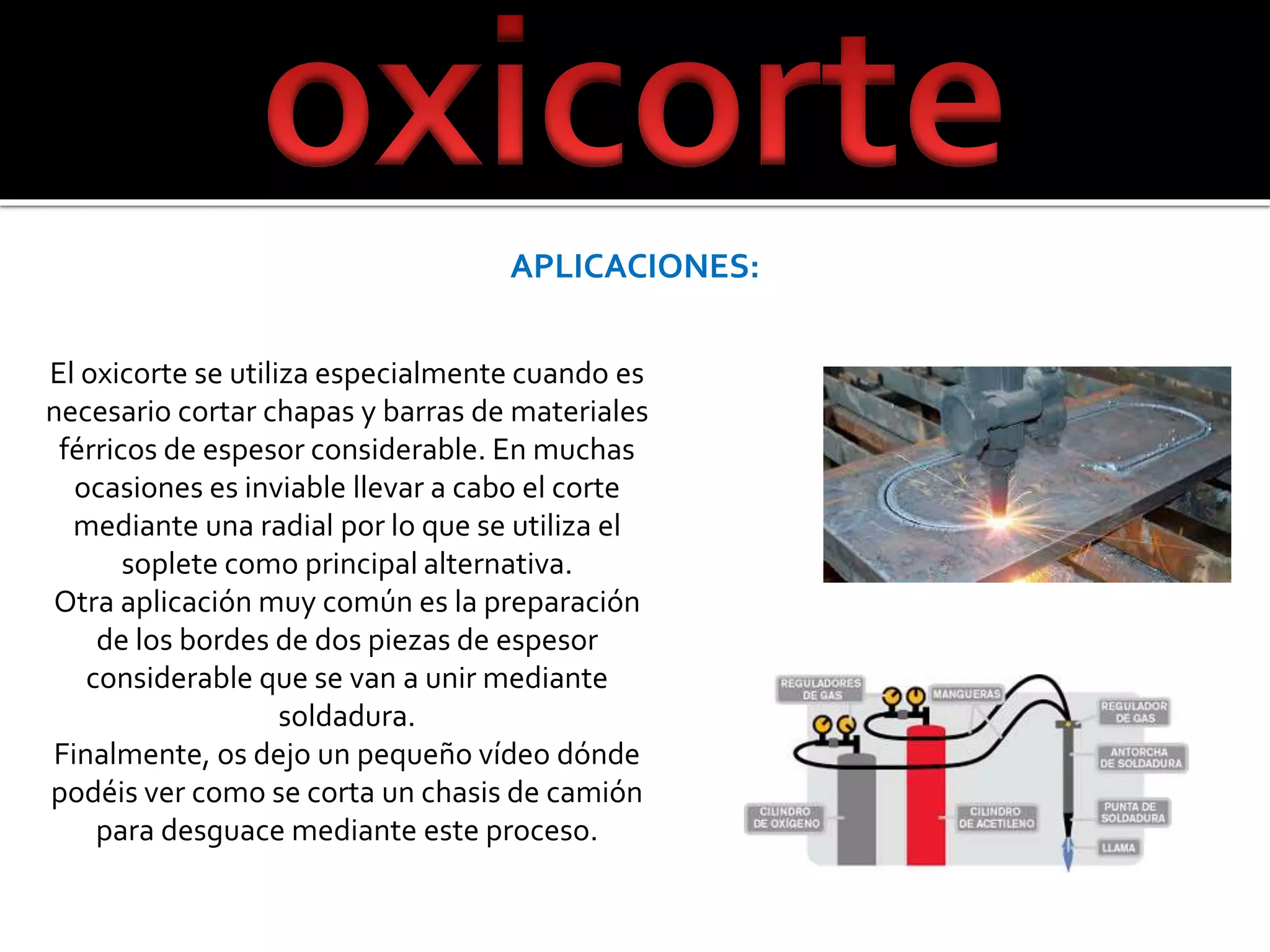 Oxicorte | PPT | Descarga Gratuita