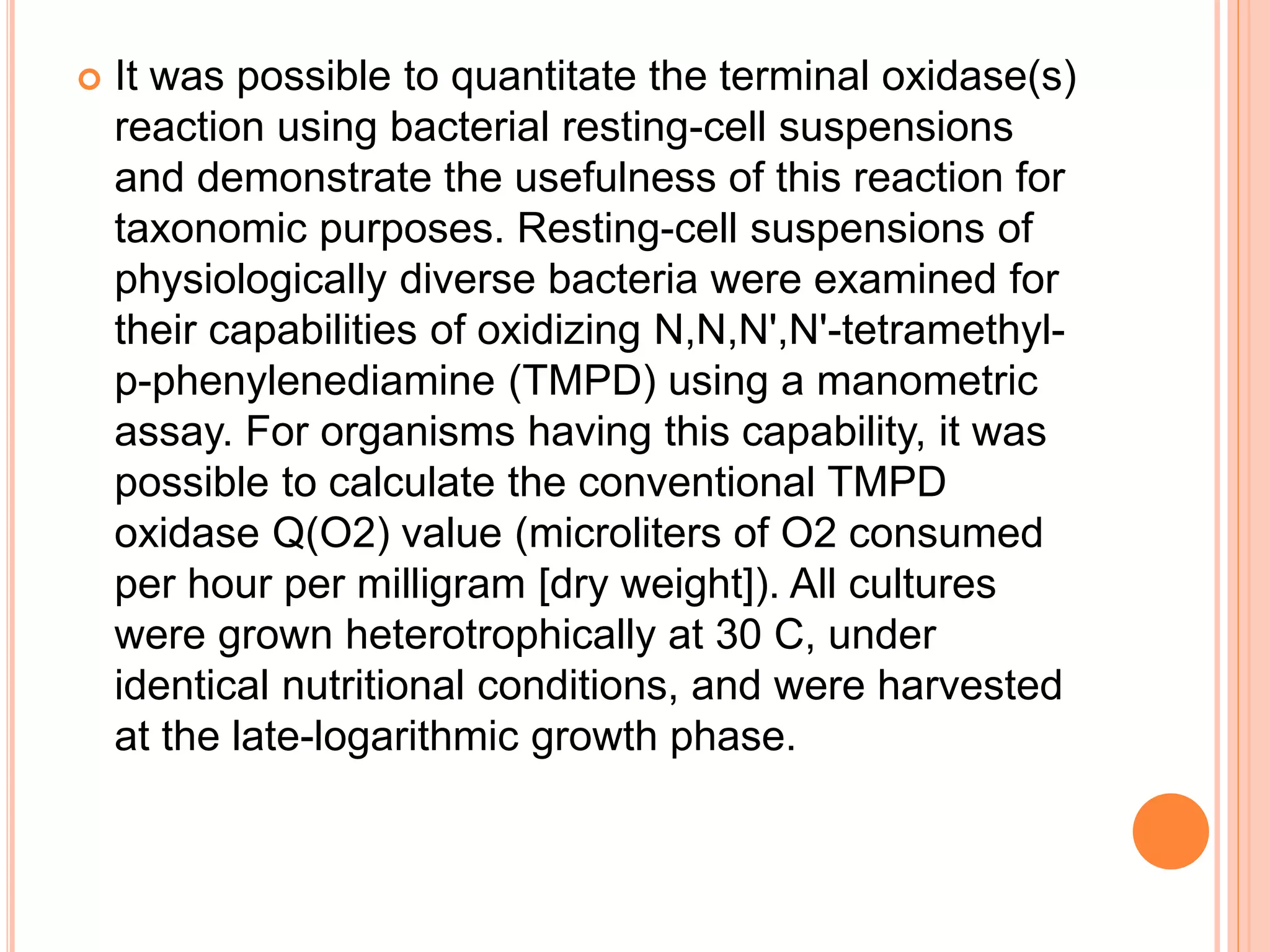 Oxidase test | PPTX