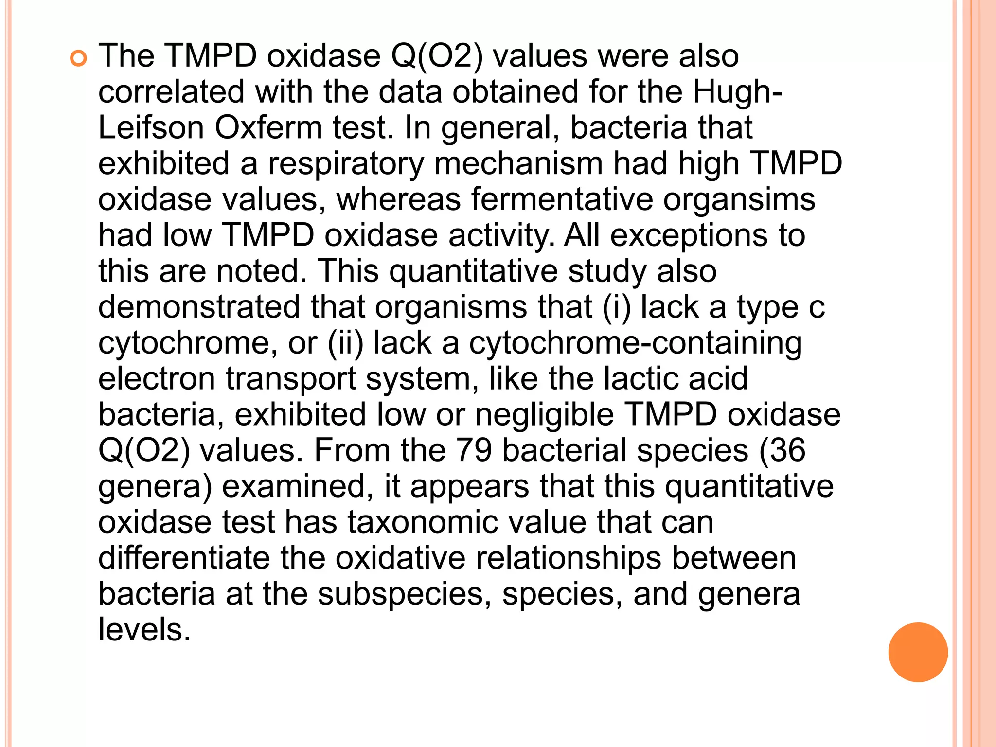 Oxidase test | PPTX