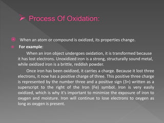 Oxidation | PPTX
