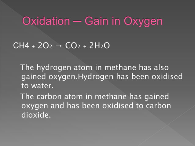 Oxidation | PPTX