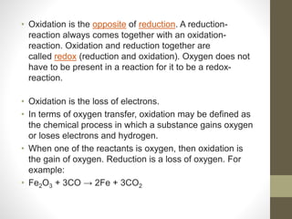 Oxidation | PPT