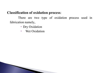 Oxidation | PPTX