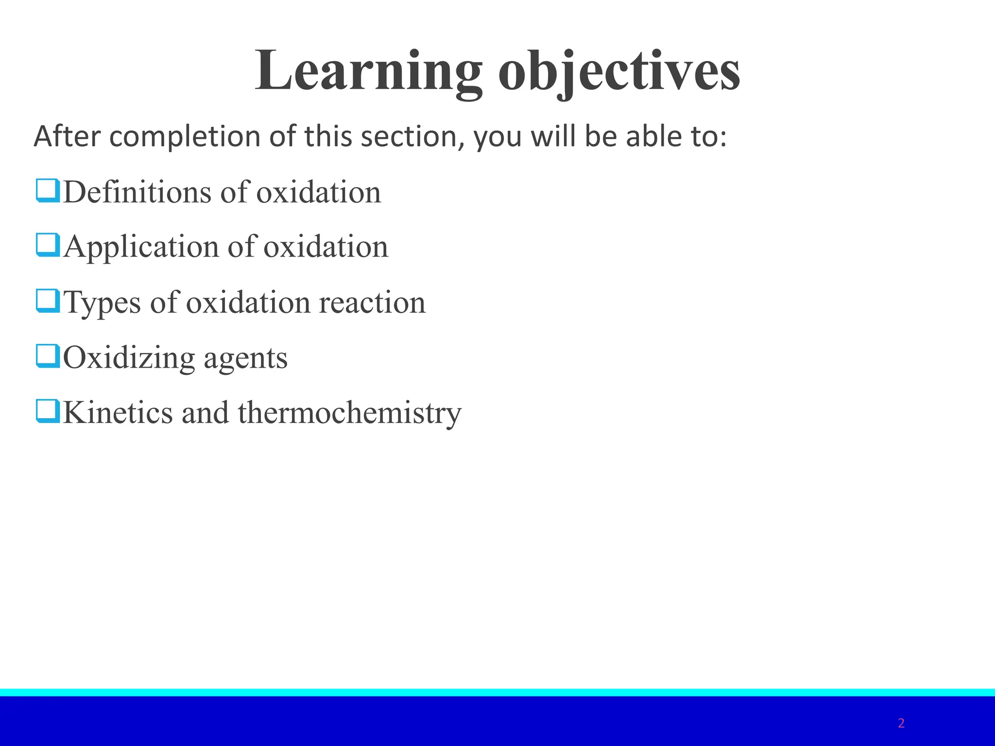 Oxidation process, Unit processes of Chemical engineering | PDF ...