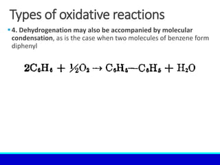 Oxidation process, Unit processes of Chemical engineering | PDF ...