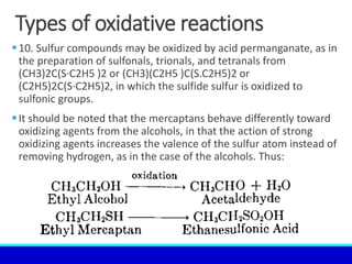 Oxidation process, Unit processes of Chemical engineering | PDF ...