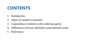 Oxidation Reaction (Process Chemistry "MPC 204T") MSc .pptx