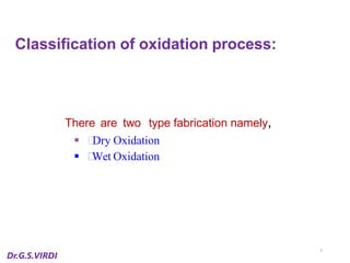 Thermal Oxidation in Silicon IC Fabrication: Principles, Processes and ...