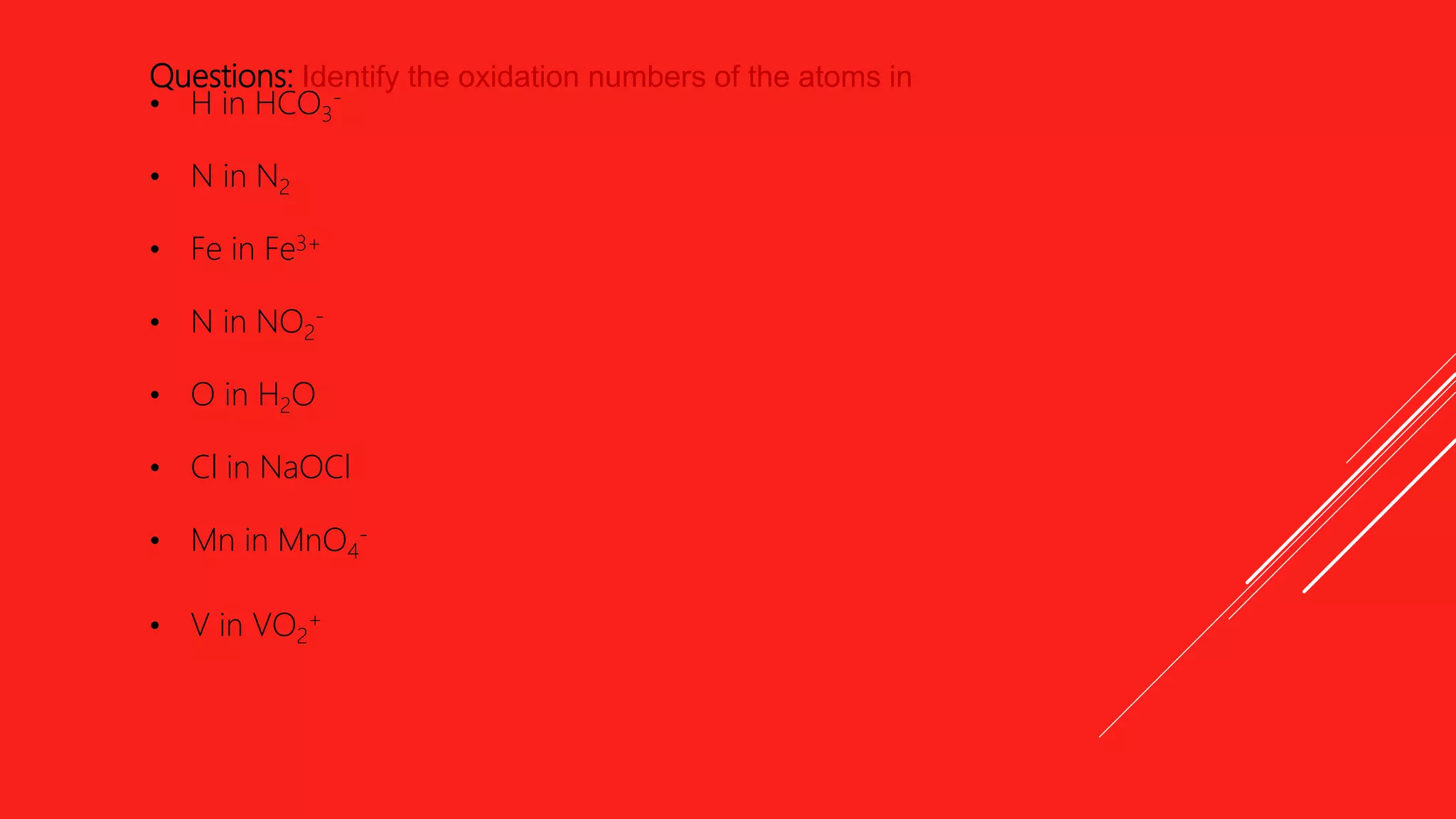 Oxidation reduction reaction | PPTX
