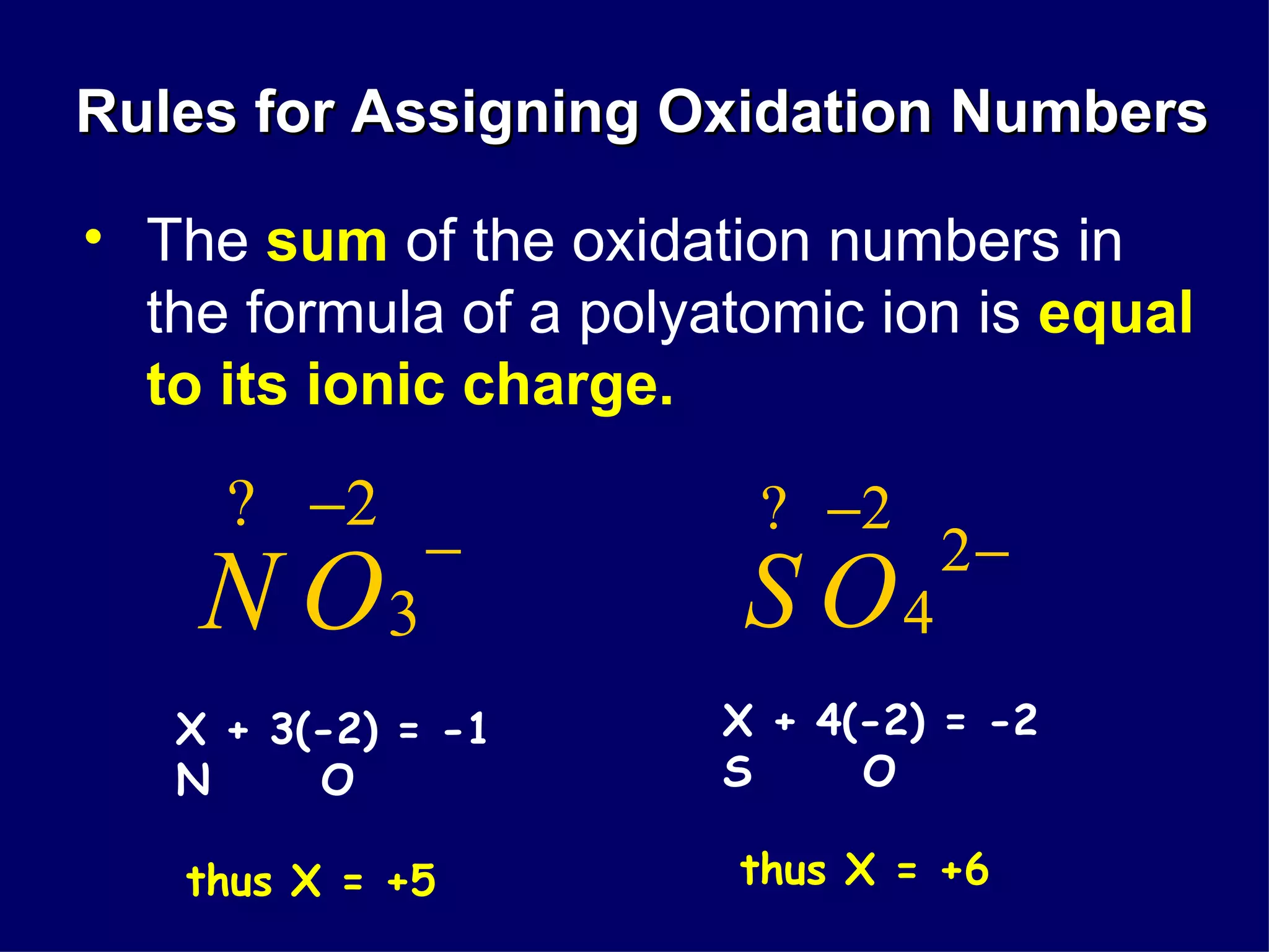 Oxidation reduction reactions | PPT