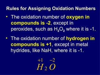Oxidation reduction reactions | PPT