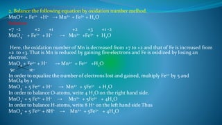 Oxidation and reduction | PPTX
