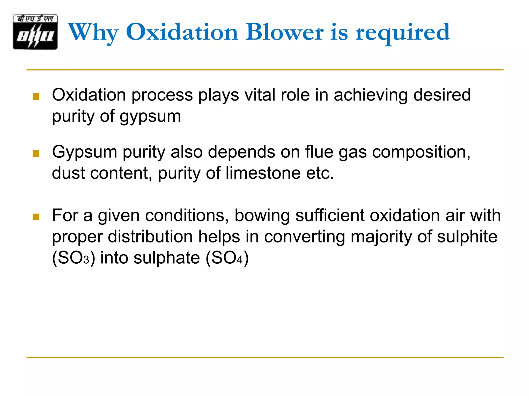 Oxidation Blower for FGD system.pptx