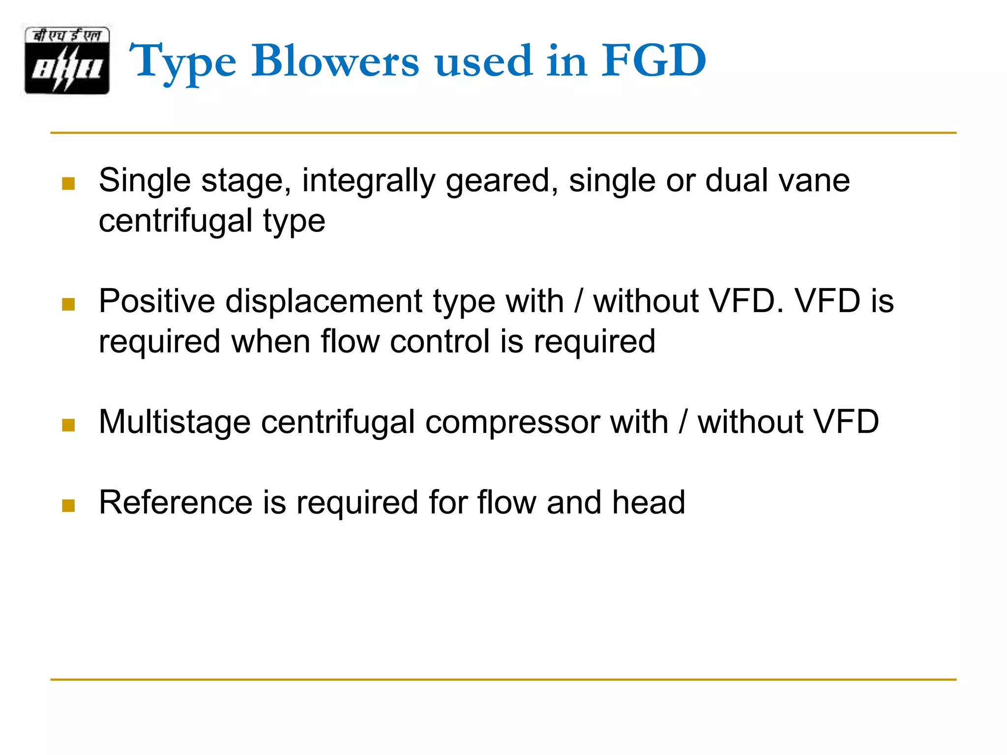 Oxidation Blower for FGD system.pptx