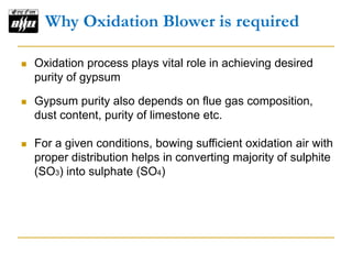 Oxidation Blower for FGD system.pptx
