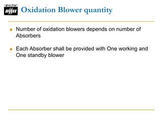 Oxidation Blower for FGD system.pptx