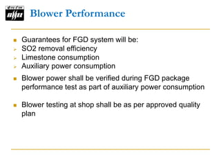 Oxidation Blower for FGD system.pptx
