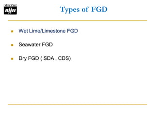 Oxidation Blower for FGD system.pptx