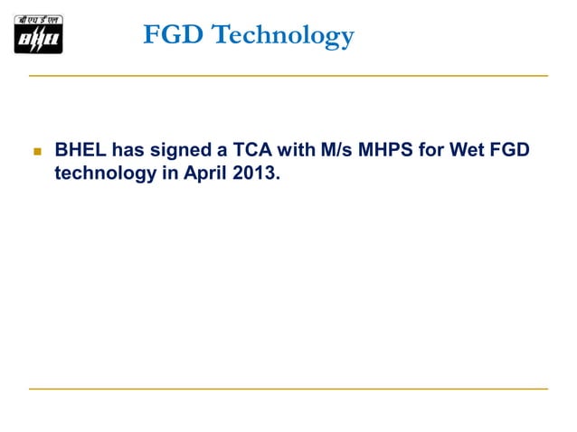 Oxidation Blower for FGD system.pptx | Chemistry | Science