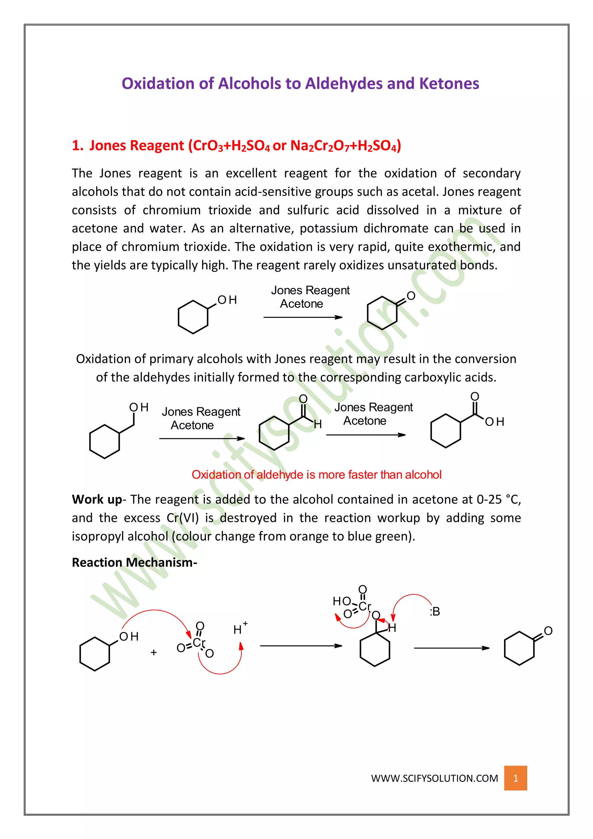 Oxidation of carbonyl compounds | PDF