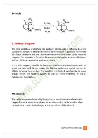 Oxidation of carbonyl compounds | PDF