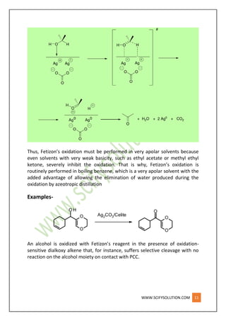 Oxidation of carbonyl compounds | PDF