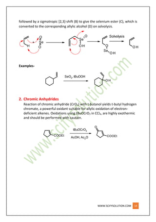 Oxidation of carbonyl compounds | PDF