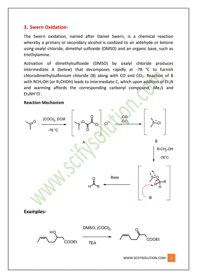 Oxidation of carbonyl compounds | PDF