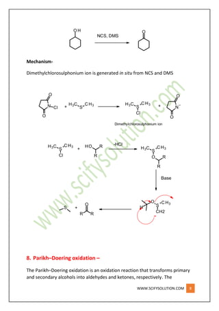 Oxidation of carbonyl compounds | PDF