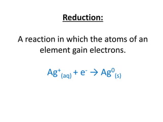 Oxidation numbers | PPTX