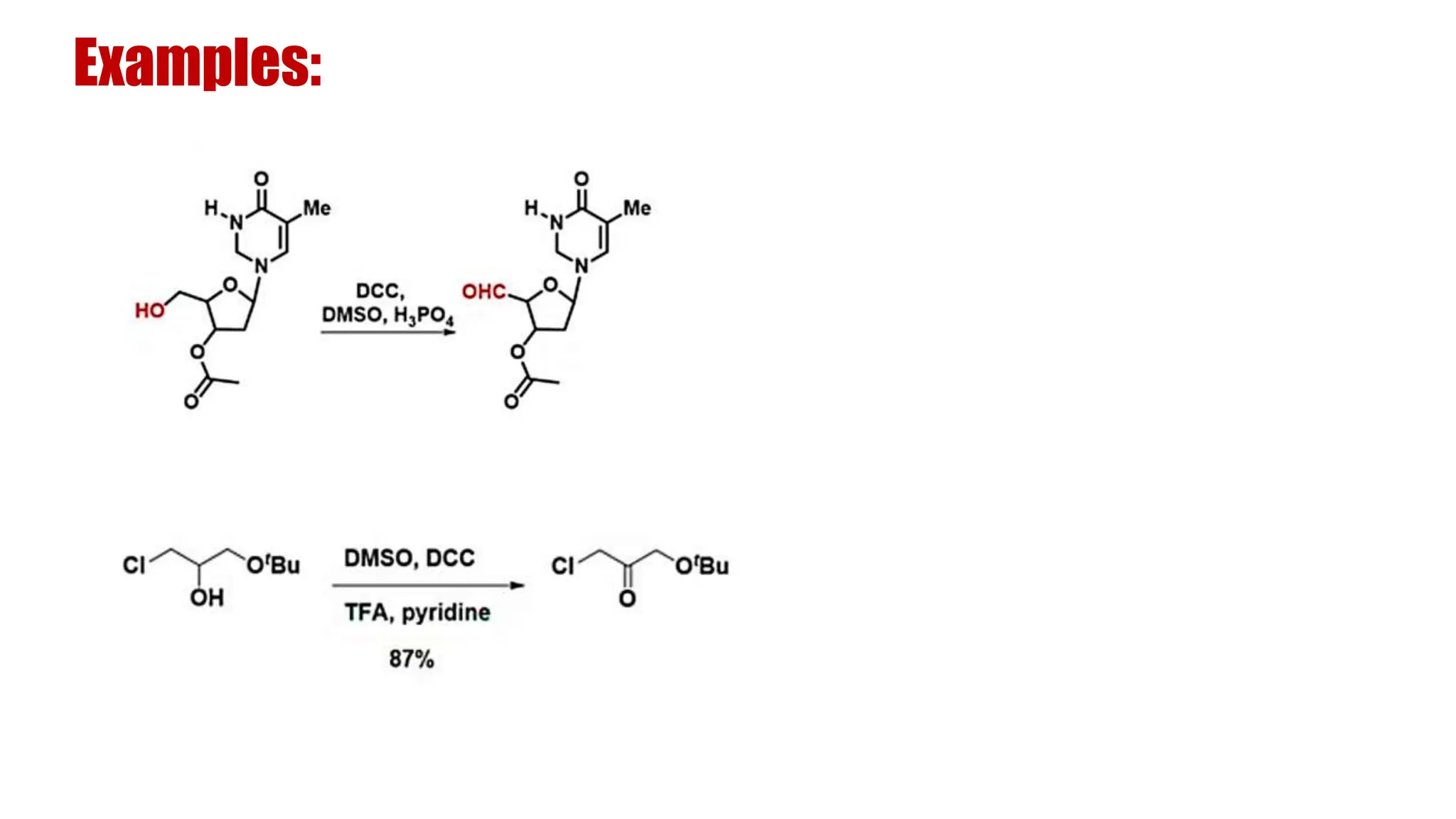 Oxidation of aldehyde & ketones - Iodine, DMSO, Aluminium based reagents.pptx