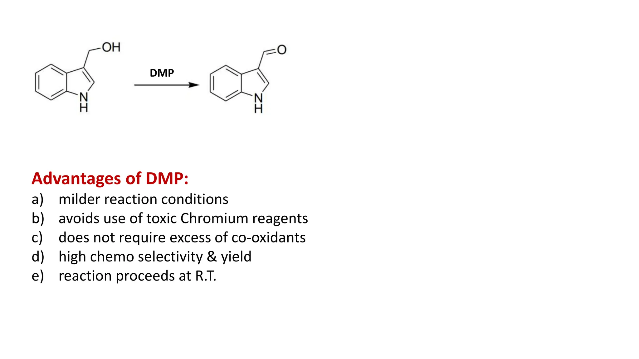 Oxidation of aldehyde & ketones - Iodine, DMSO, Aluminium based ...