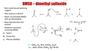 Oxidation of aldehyde & ketones - Iodine, DMSO, Aluminium based ...