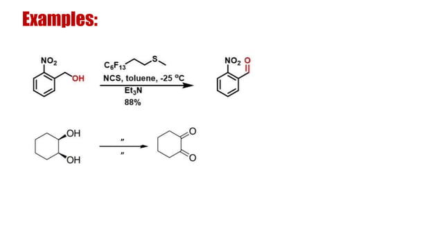 Oxidation of aldehyde & ketones - Iodine, DMSO, Aluminium based ...