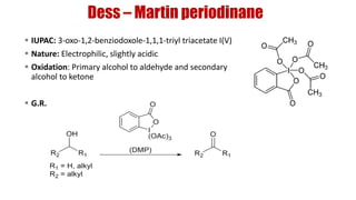 Oxidation of aldehyde & ketones - Iodine, DMSO, Aluminium based ...
