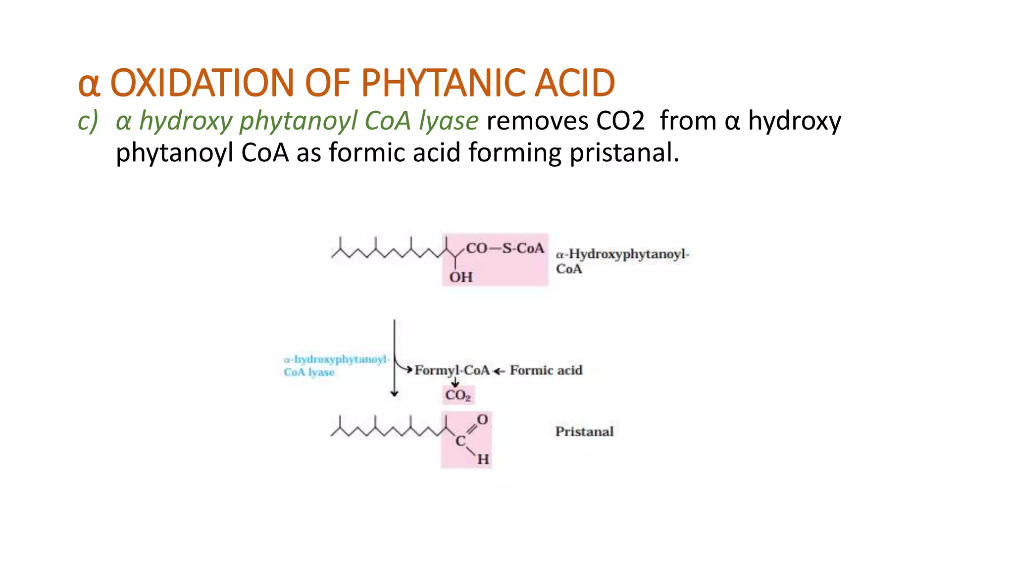 Oxidation of fatty acids | PPTX