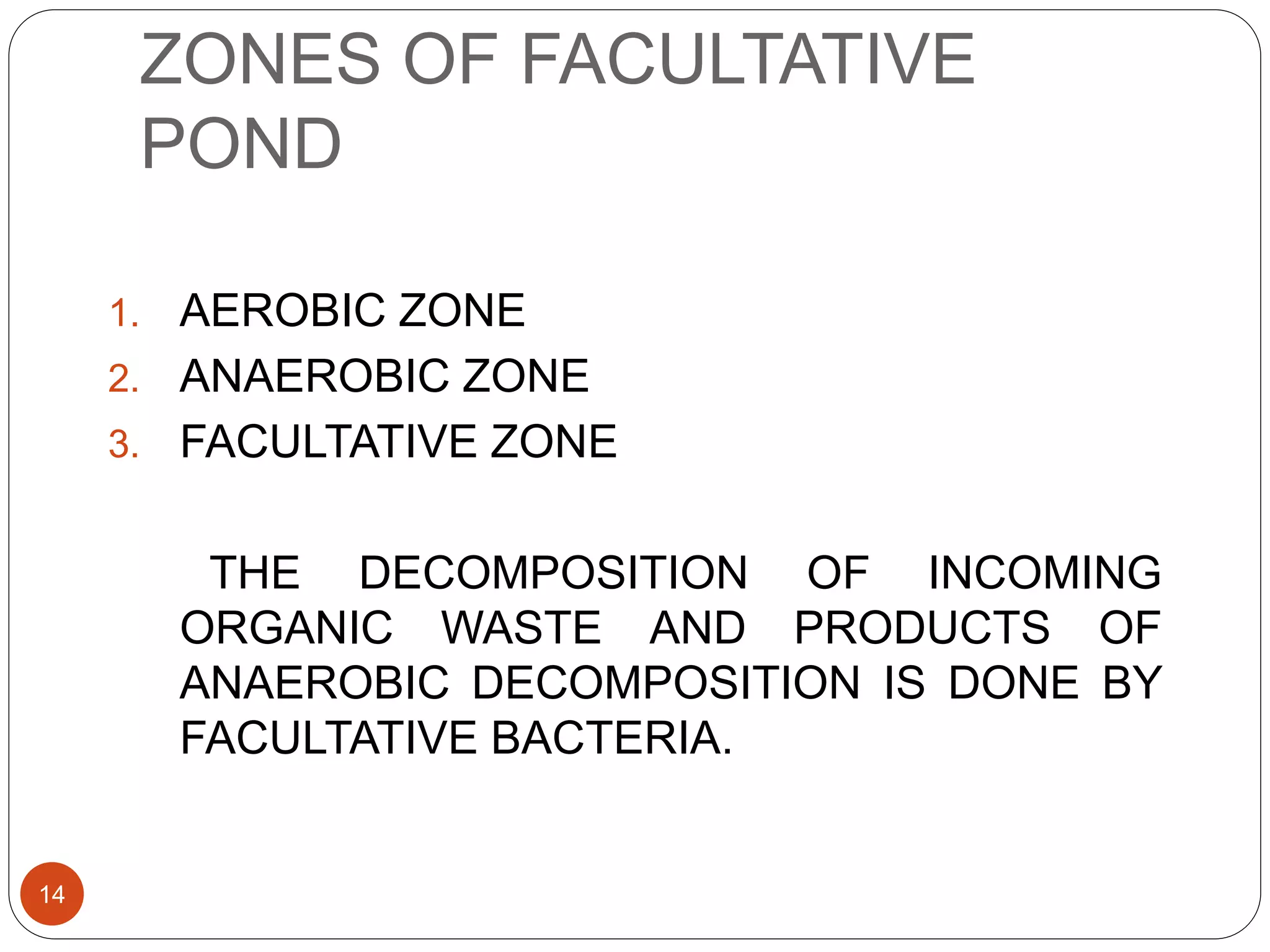 Oxidation pond | PPTX