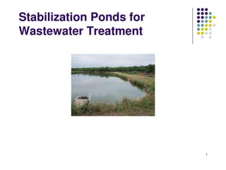 oxidation pond and stabilization pond.ppt