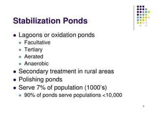 oxidation pond and stabilization pond.ppt