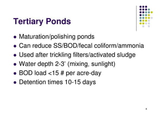 oxidation pond and stabilization pond.ppt