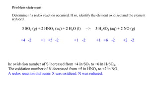 Oxidation reactions | PPTX