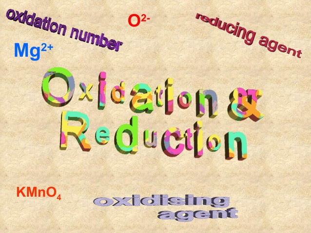 Oxidation & reduction | PPT | Chemistry | Science