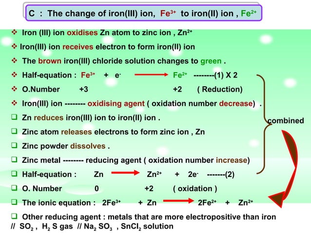 Oxidation & reduction | PPT | Chemistry | Science