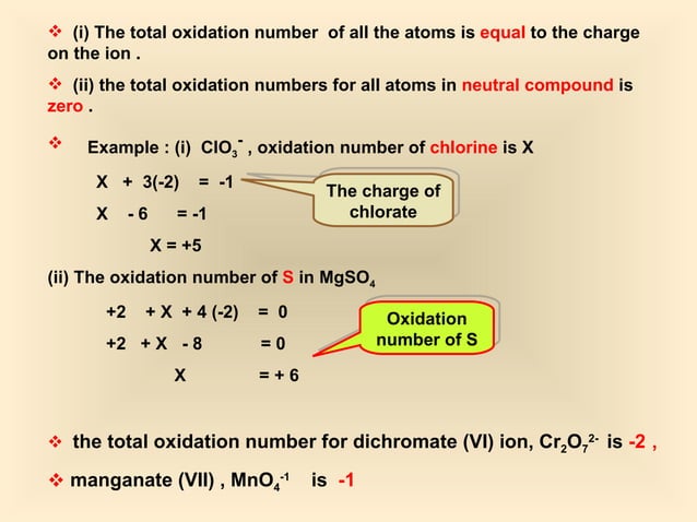 Oxidation & reduction | PPT | Chemistry | Science