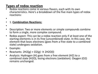 OXIDATION REDUCTION .pptx