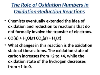 OXIDATION – REDUCTION.ppt (Chemistry) | PPT