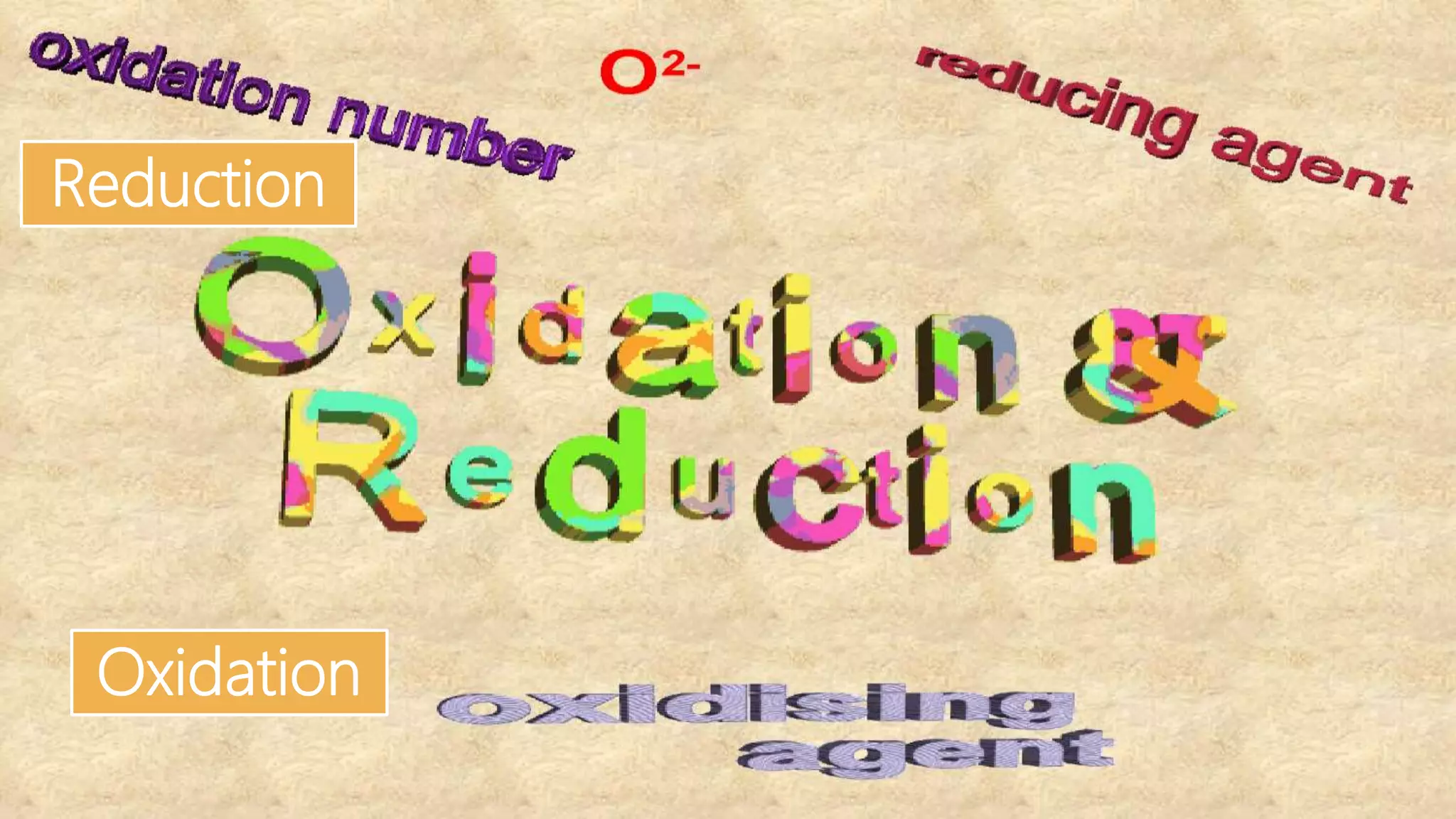 Oxidation reduction reaction | PPTX