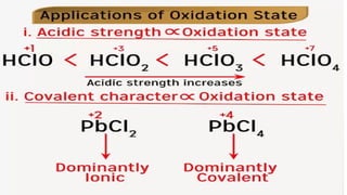 Oxidation state, Valency and Oxidation Number | PPTX