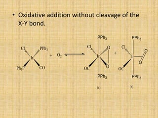 Oxidative addition | PPTX