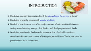 Oxidative changes in foods | PPT